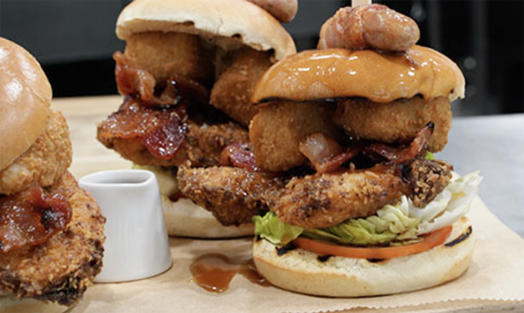 Festive Turkey Burger Recipe | Campbell Brothers