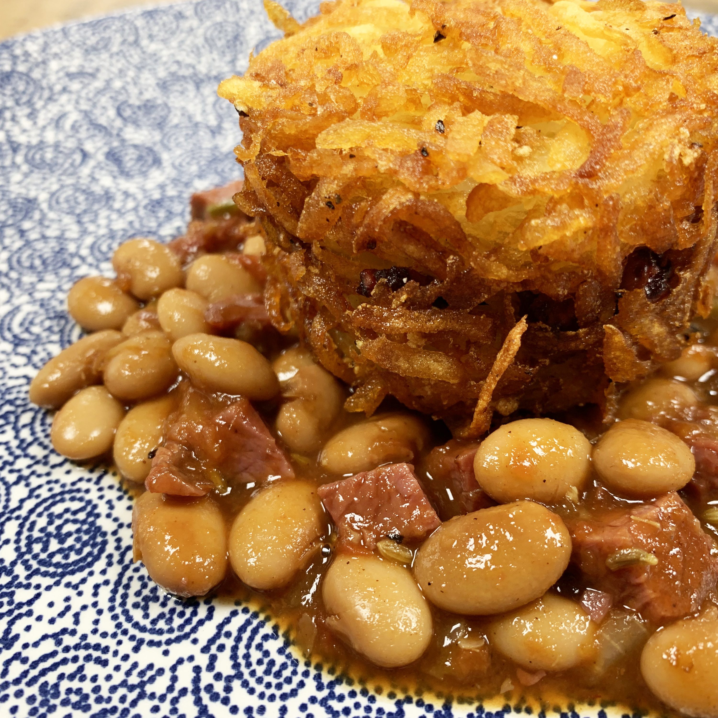 Salt Beef Hash Brown Recipe | Campbell Brothers